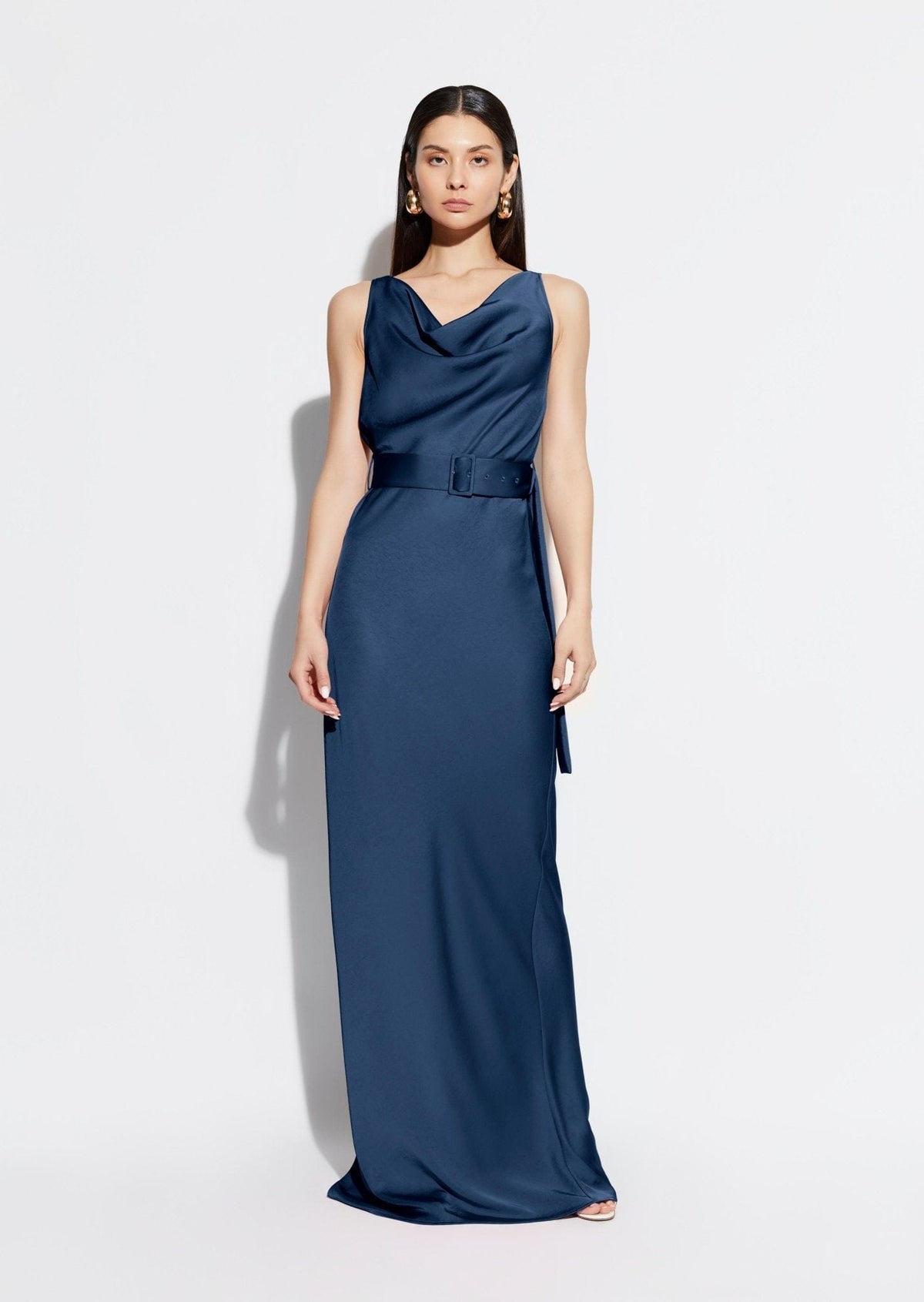 Dresses | Luxury Satin Maxi & Feather Dresses | LAPOINTE
